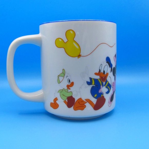 Disney | Kitchen | Disney Character Mug Brand New 8 Oz With Blue Rim ...